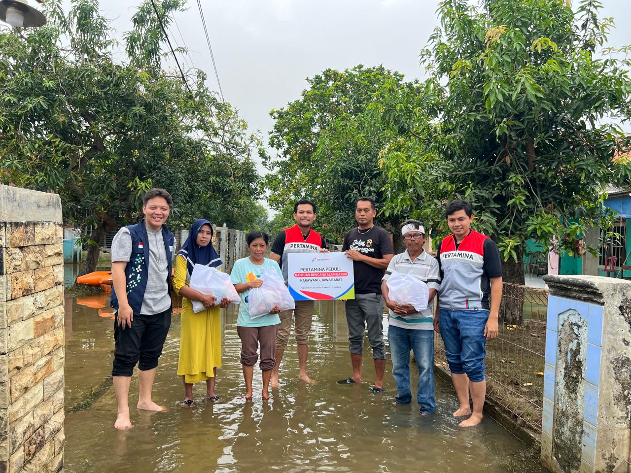 Pertagas Salurkan Bantuan Bencana Banjir di Pulau Jawa - BeritaNet